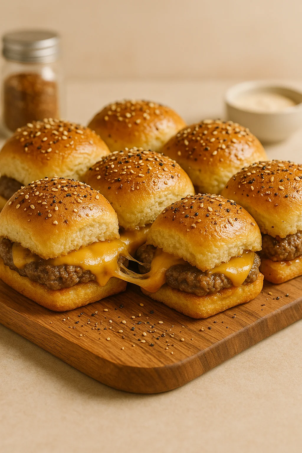 Delicious Cheeseburger Sliders recipe: 5 Easy Steps to Joy!